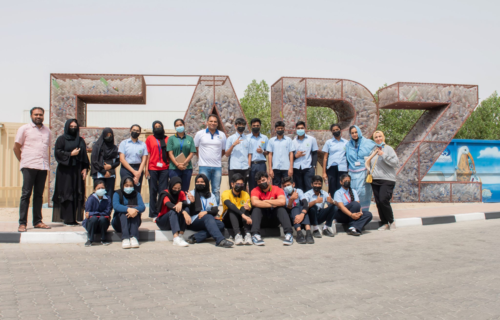 Sabari Indian School Tour at Farz MRF - farz.ae